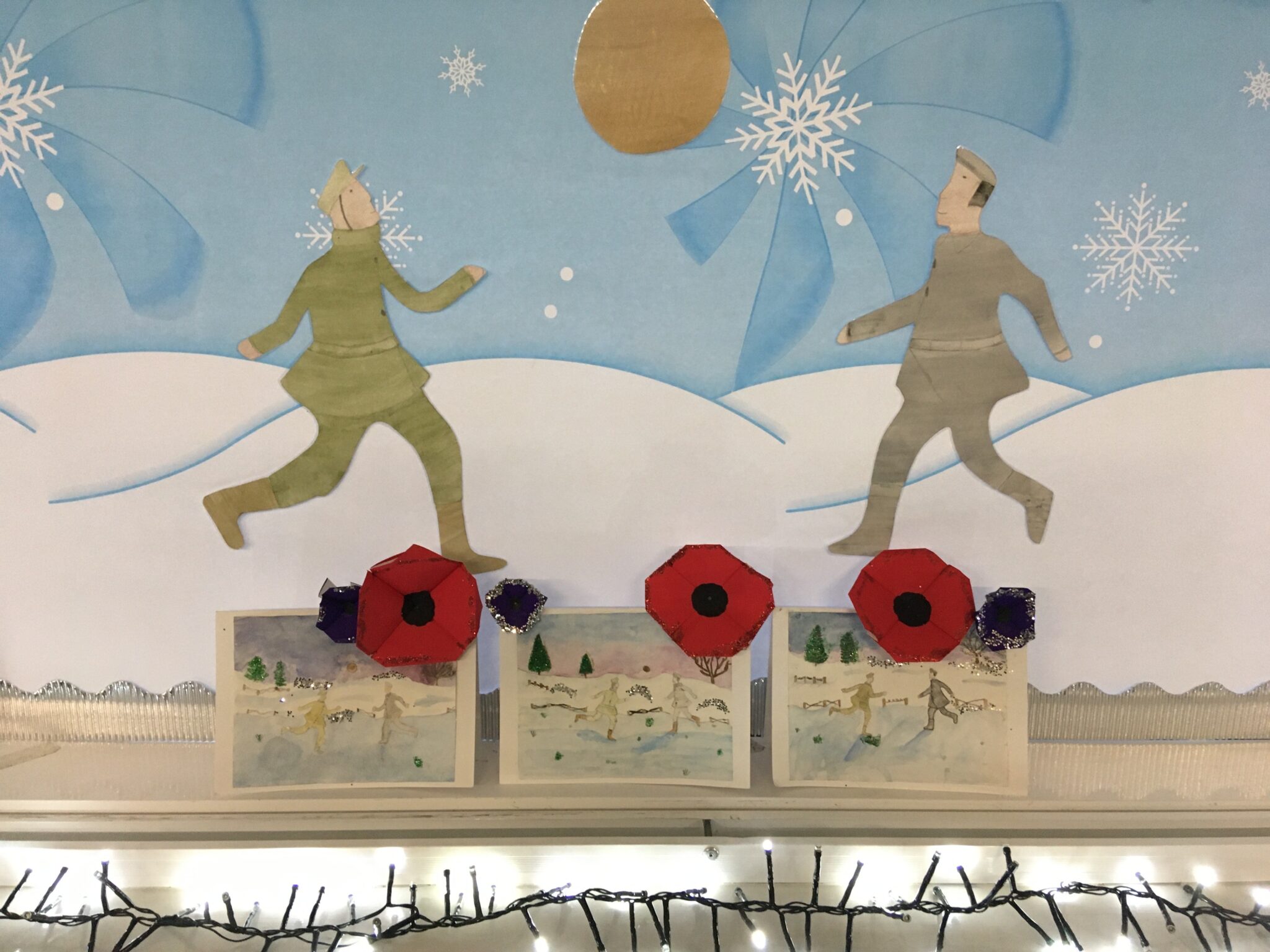 Christmas Day Truce artwork – Beckfoot Heaton Primary School and Nursery