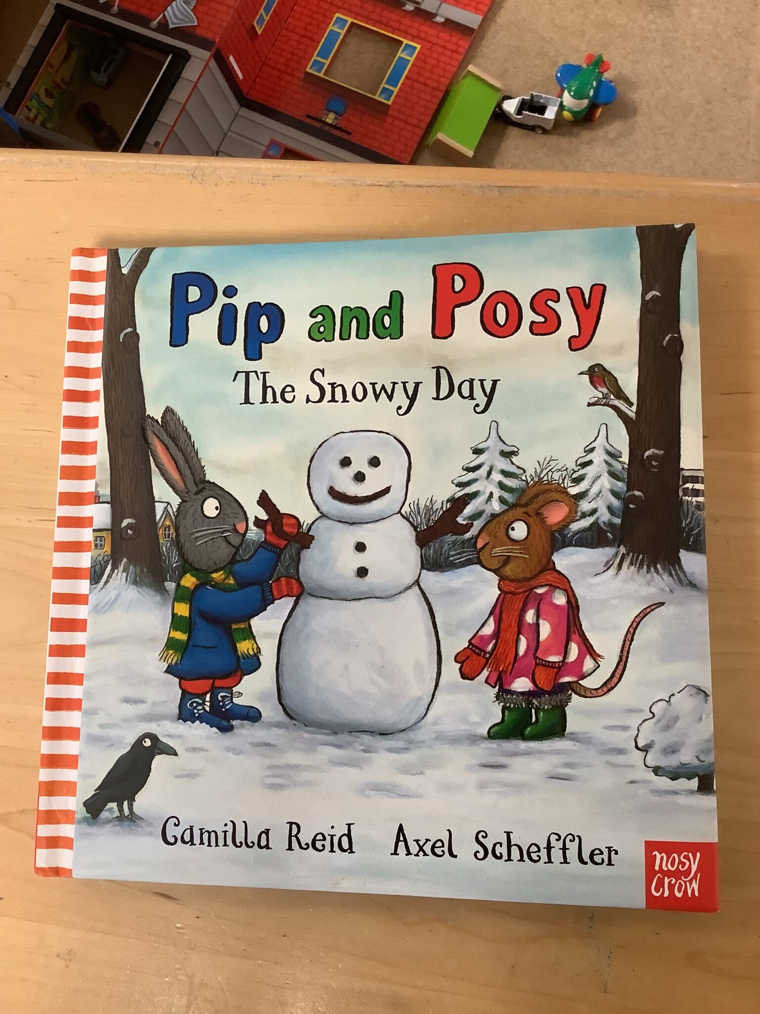 Snowy day in real life as well as in our new book – Beckfoot Heaton ...