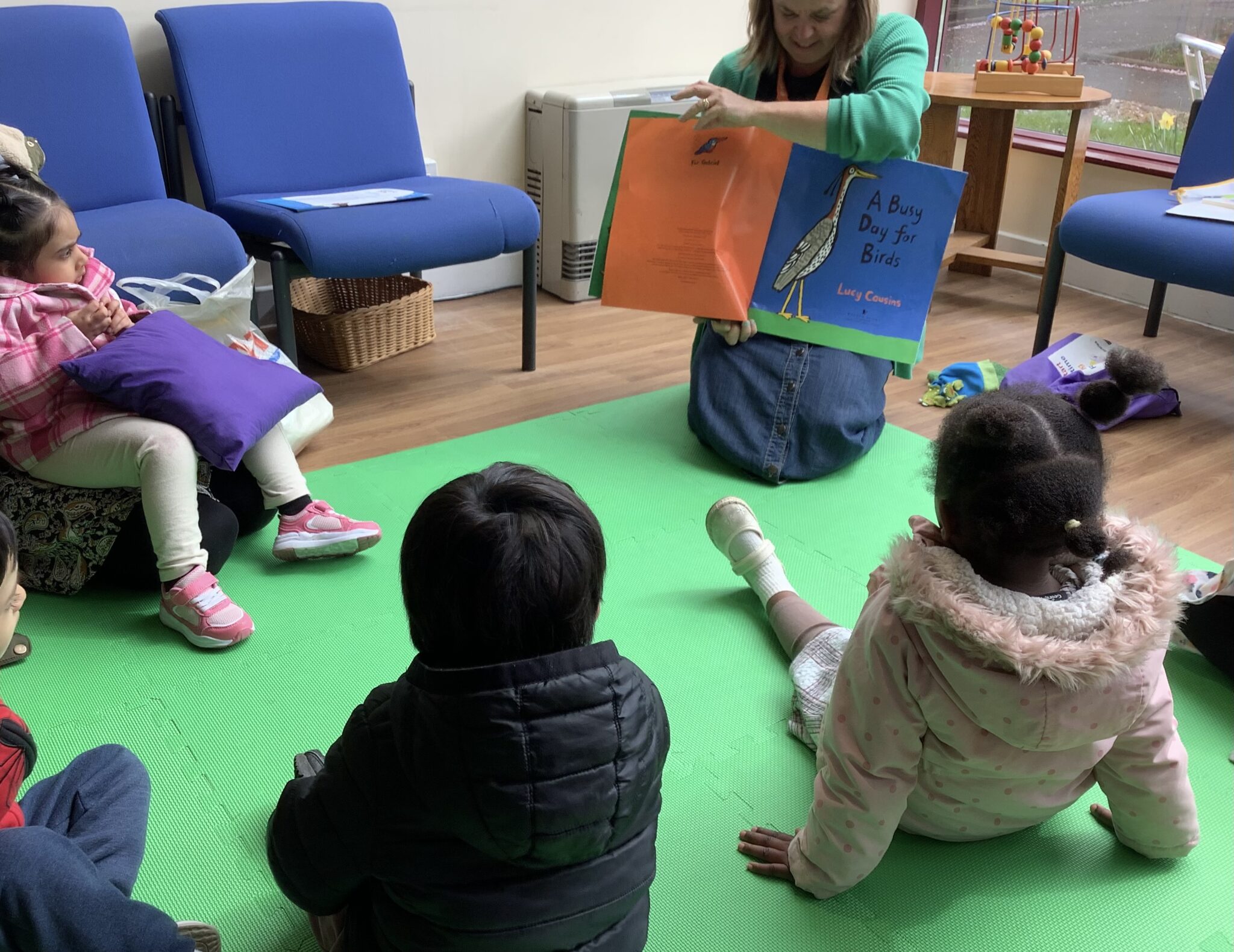 Thank you Angela at the Heaton Library – Beckfoot Heaton Primary School ...